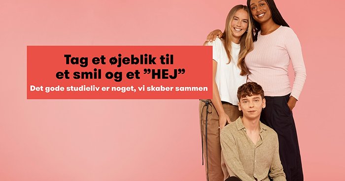 Sig “Hej!” til et godt studieliv - Mit KEA